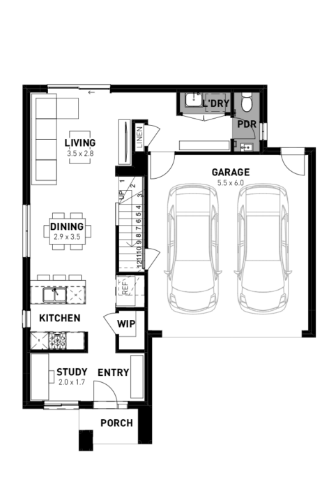 Bella | 3 Bedroom, 2.5 Bathroom Home Design | View Plans & More